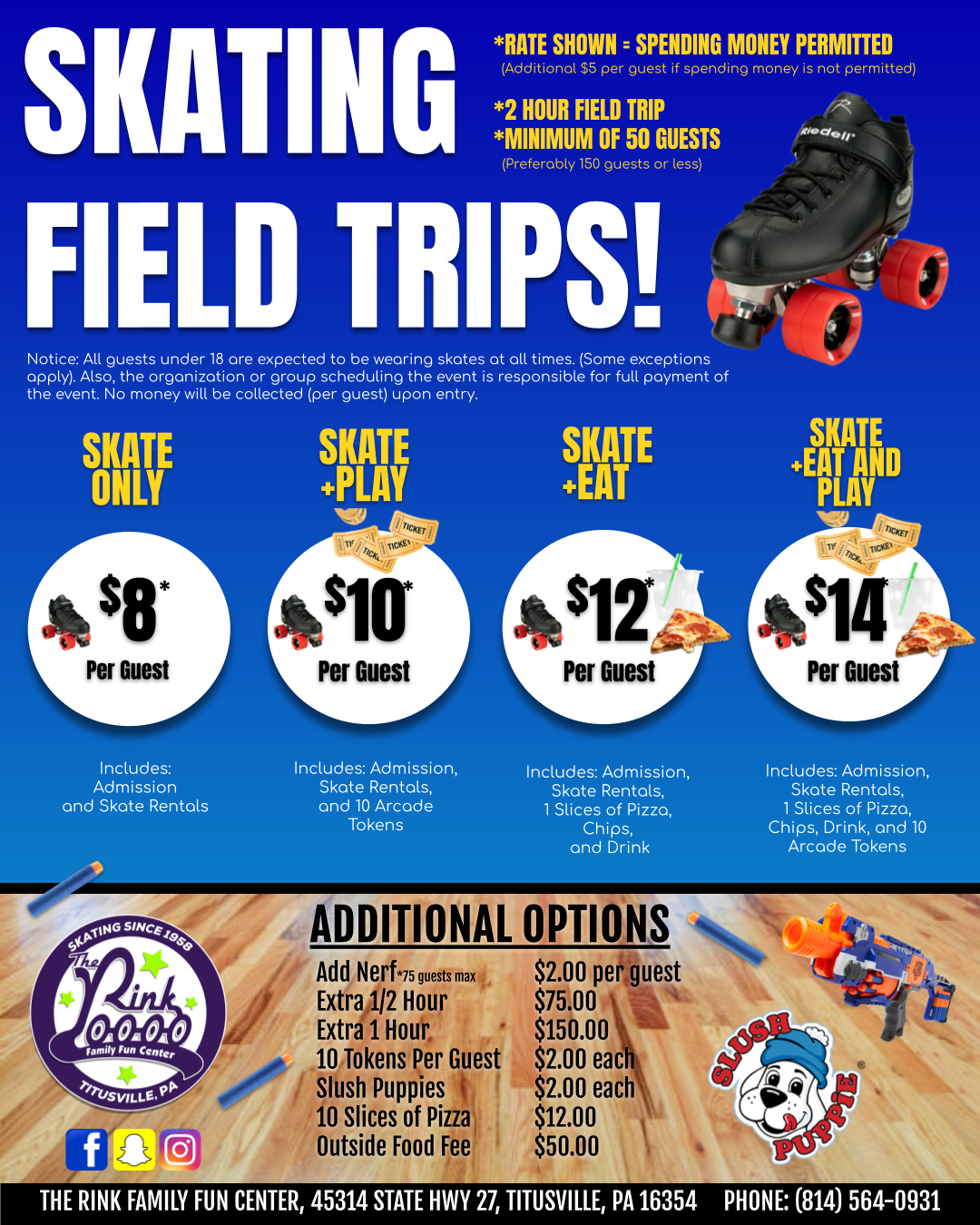 Skating Field Trips!